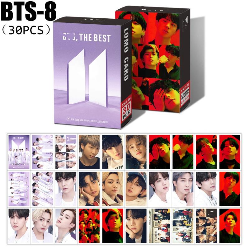 30pcs/set K-POP BTS New Album Butter LOMO Card Album MAP OF THE SOUL ...