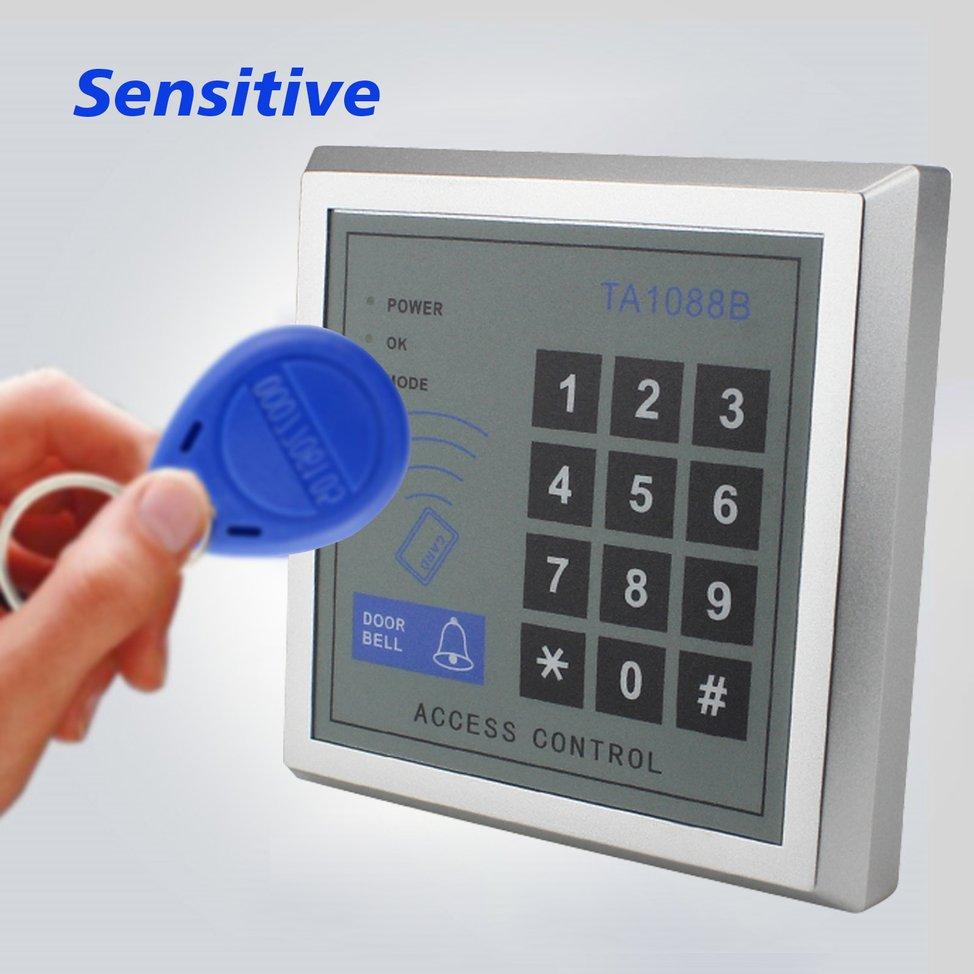 Buy Door Control System Kit 125Khz Proximity Id Card Control System Rfid Keypad Electric Lock ...