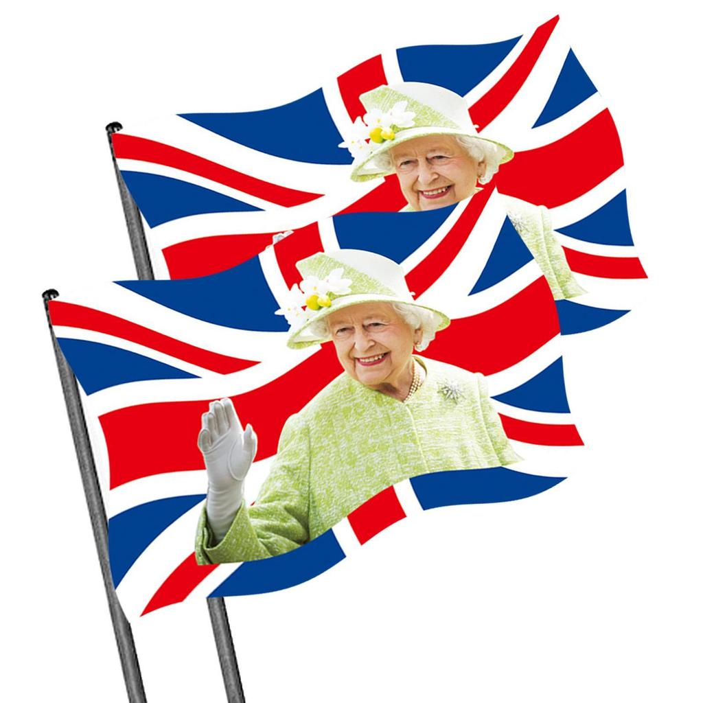 Buy Queen Elizabeth Flag | Union Jack Flag-Commemorate the Queen's ...
