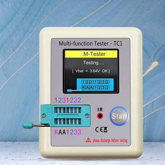 Buy Great Precise Rechargeable Transistor Tester Capacitor Resistor ...