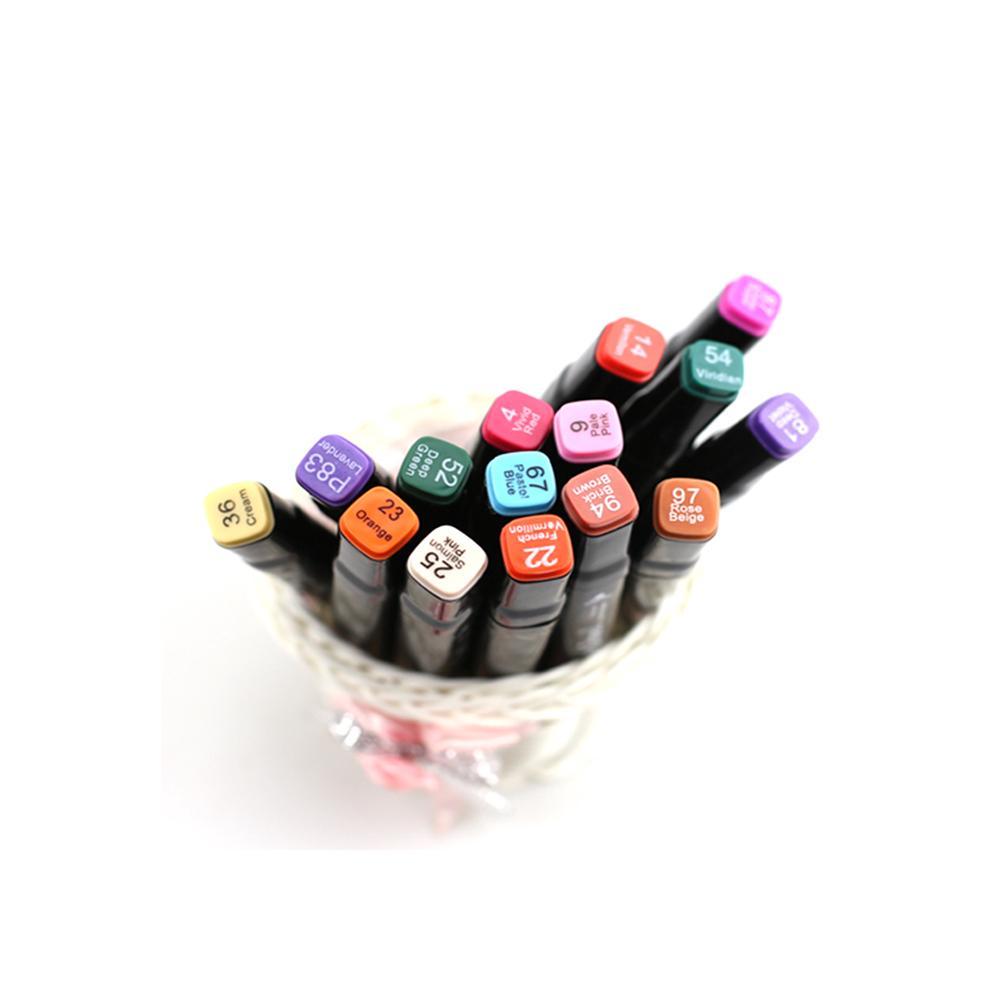 Buy 30/40/60/80Set Art Stylos Marker Dual Tips Avec Fine Large Astuce ...