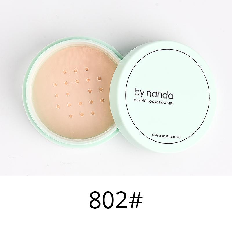 3 Color Translucent Pressed Powder With Puff Face Makeup Waterproof ...