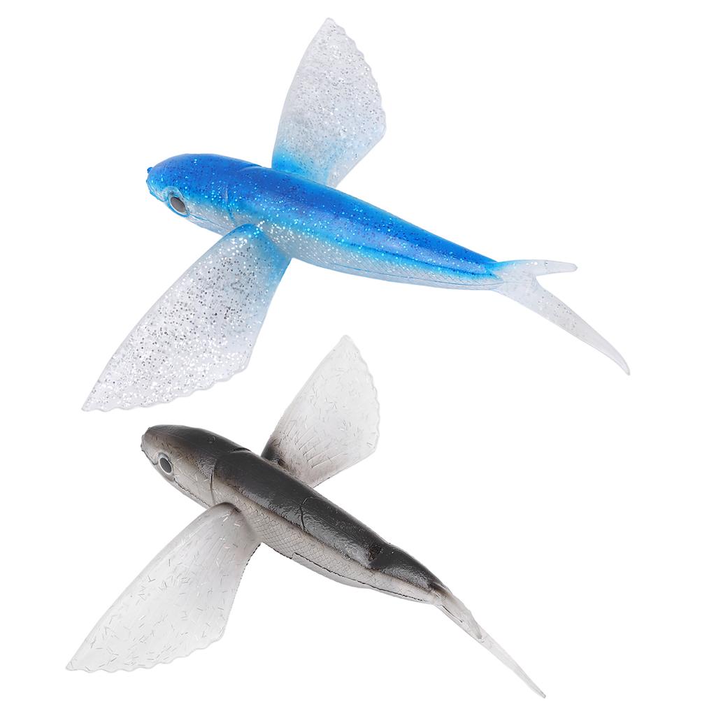 Buy Fishing Lure Flying Fish Shape Artificial Lure Soft Silicone Lure ...