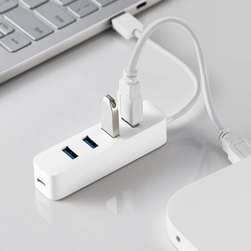 Cheap Original Xiaomi MI USB3.0 Splitter Four-port USB 3.0 Height ...