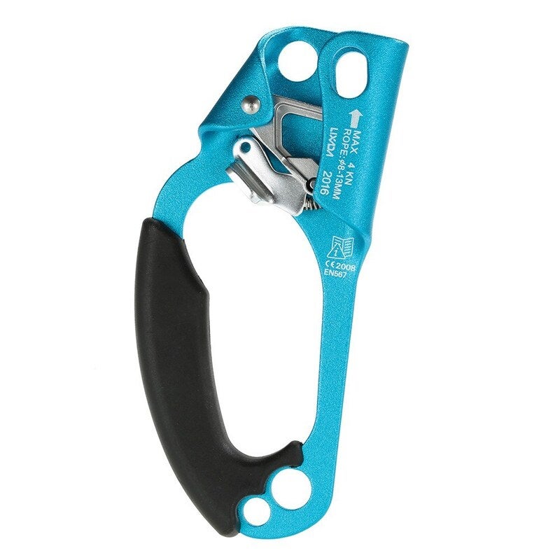 Lixada Left Hand Ascender For 8Mm 13Mm Rope Rock Climbing Caving Rescue ...