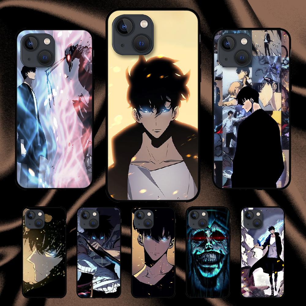 Solo Leveling Anime Phone Case Cover For Iphone Samsung Galaxy Xiaomi ...