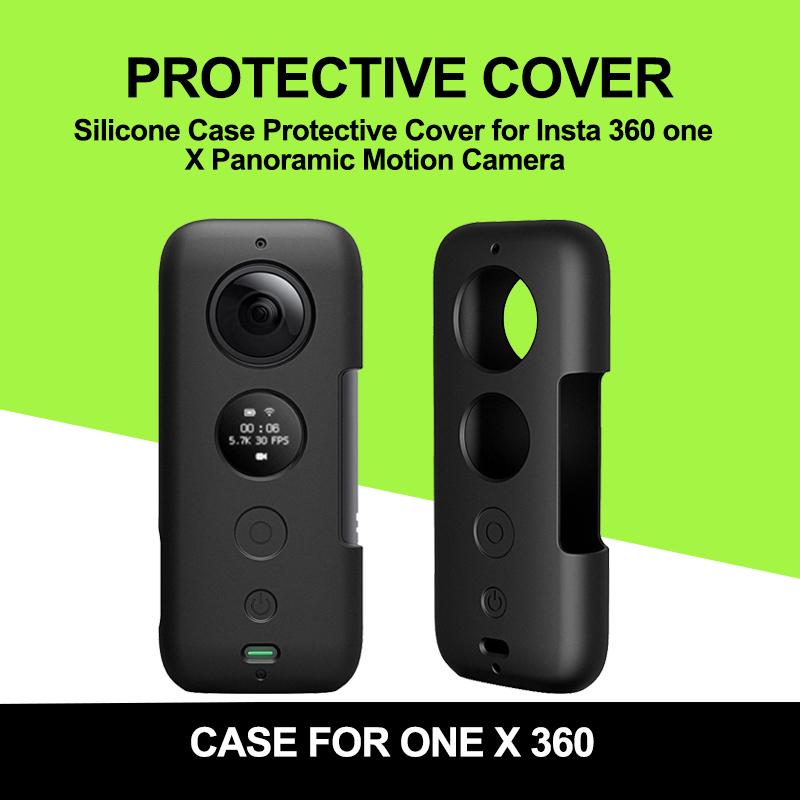Buy Silicone Case Protective Cover for Insta 360 One X Panoramic Motion ...