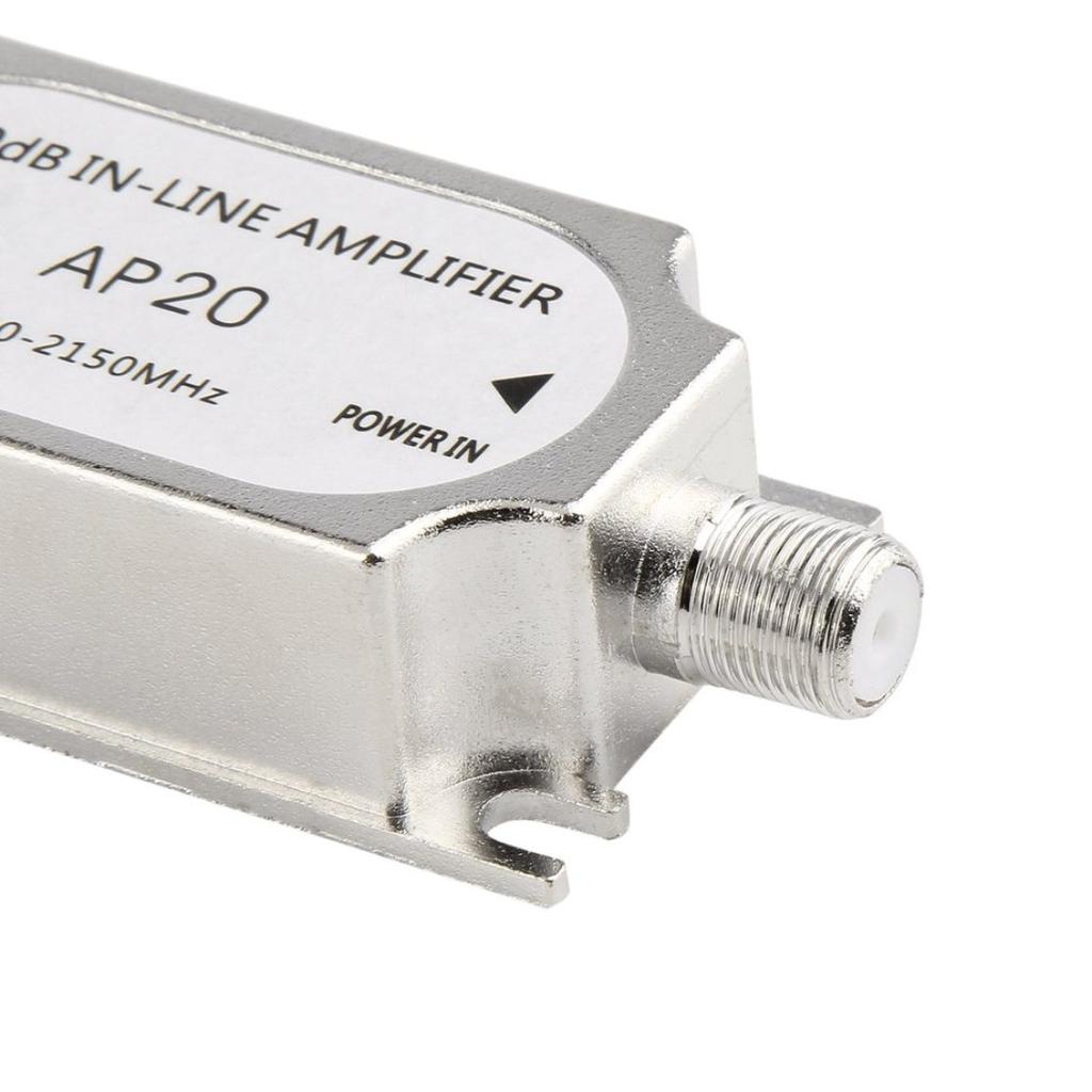 Cheap AA BB Satellite 20dB In-line Amplifier 950-2150MHZ Signal Booster ...