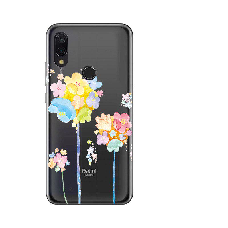 Buy For Xiaomi Redmi 7 redmi7 Cases Soft tpu Silicone Back Cover Phone ...