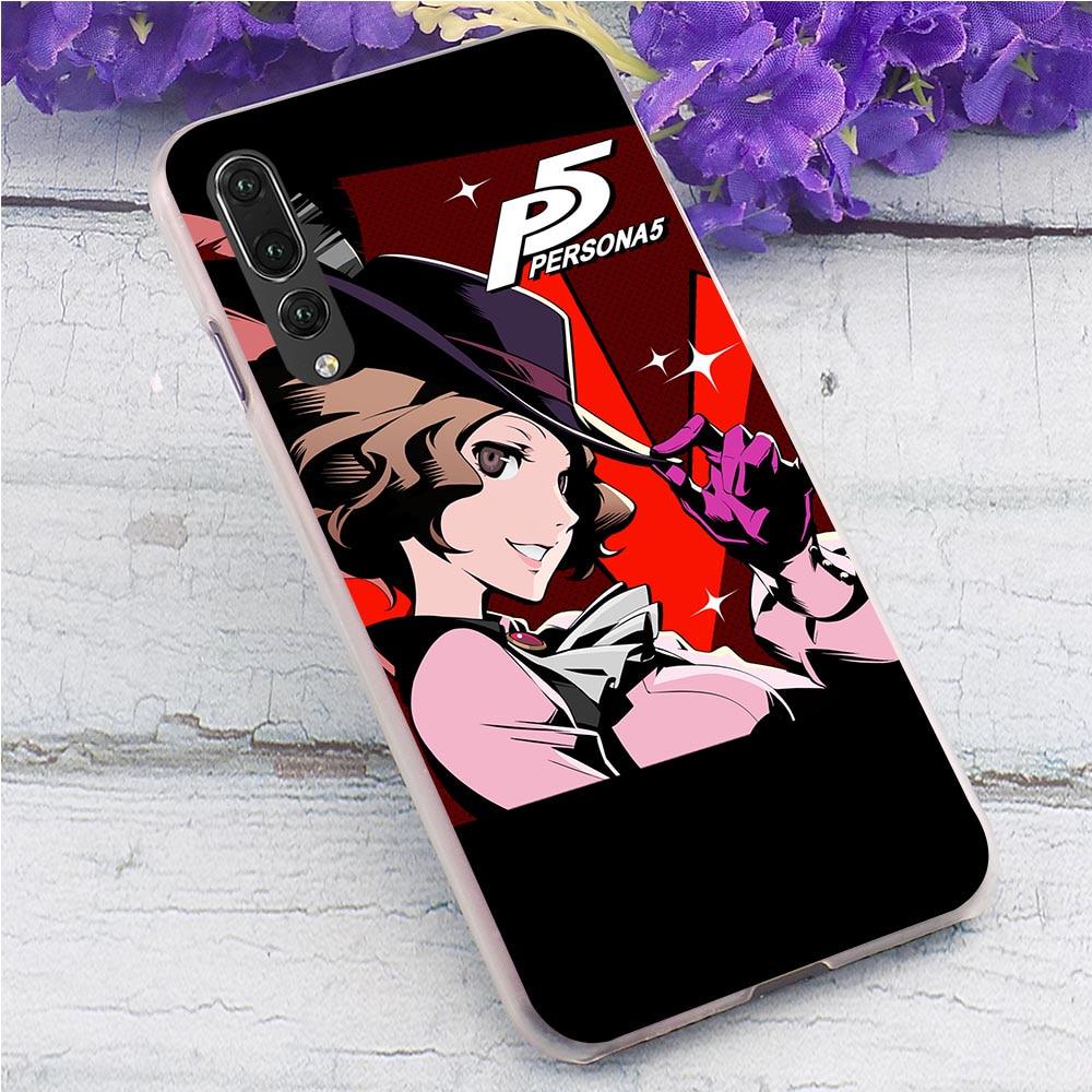 Persona 5 P5 Game Phone Case for Huawei P20 Lite 2018 Cover P9 P10 P30 ...