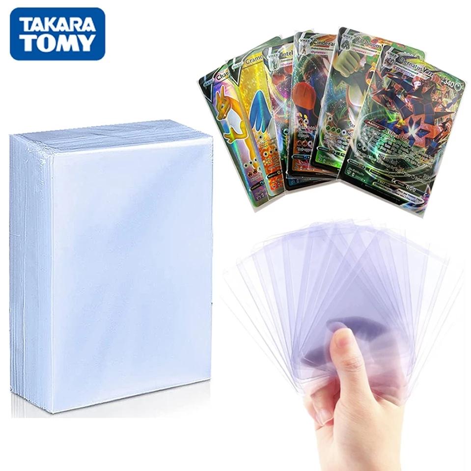 Buy Pokemon Card Box 100 Transparent Play Games VMAX Protection Card ...