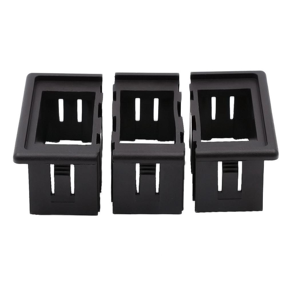 Buy Rocker Switch Mounting Frame Housing Splint Assembly Bracket 3 Sets ...