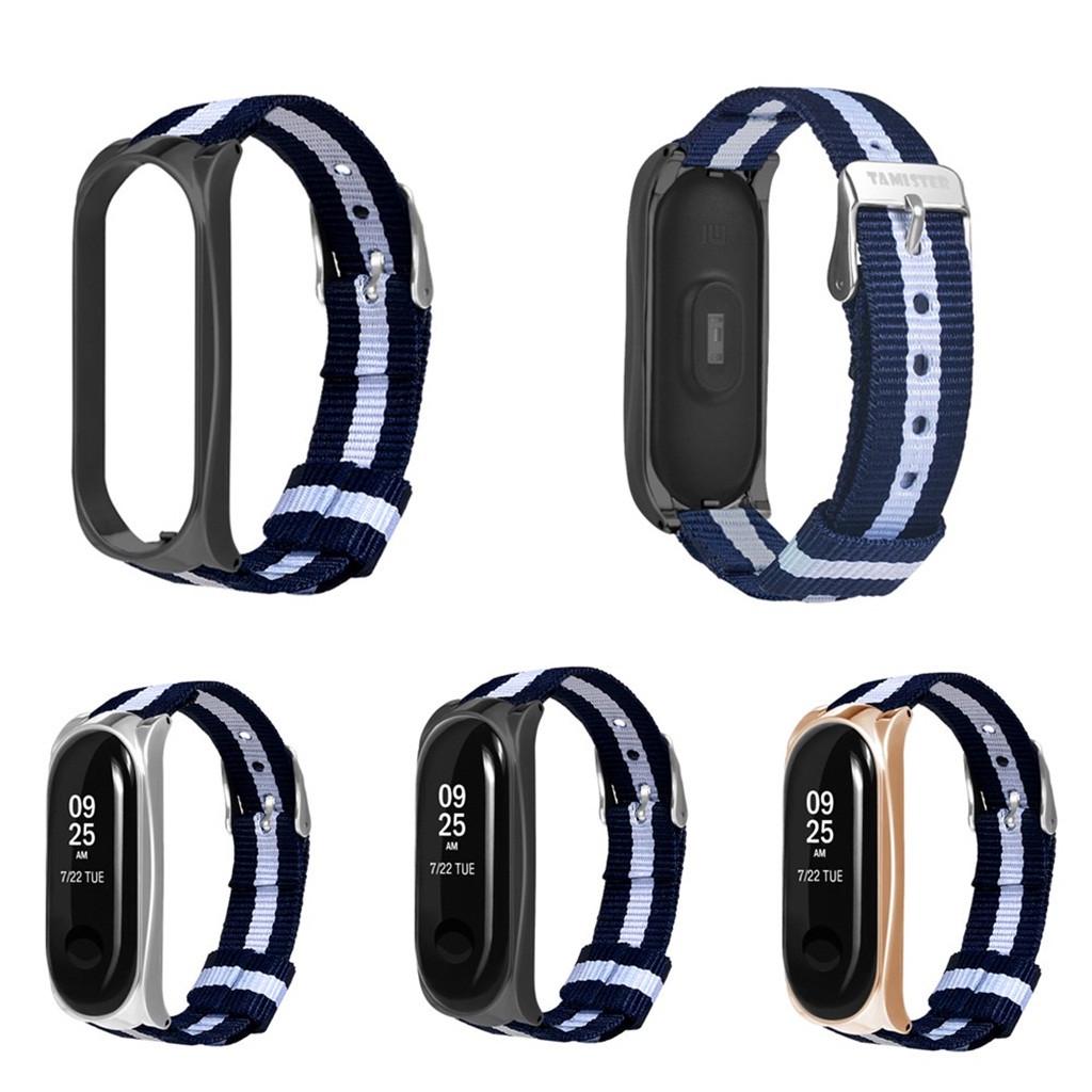 Buy Luxury Nylon Metal Wristband Sport Strap For Xiaomi Mi 3 Watch Band ...