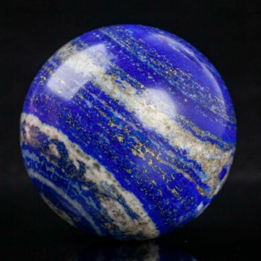Satın alın Natural Blue Lapis Lazuli Crystal Sphere Healing Ball I6H3 ...