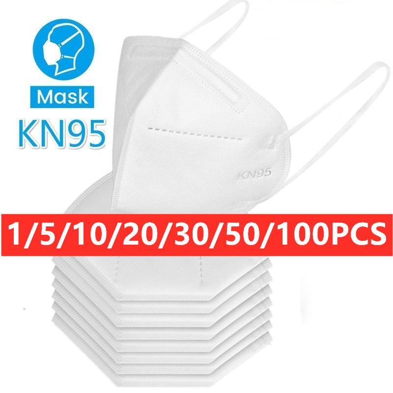 Buy 5 Layer 1/5/10/20/30/50/100PCS Protection Anti-dust Soft Breathable ...