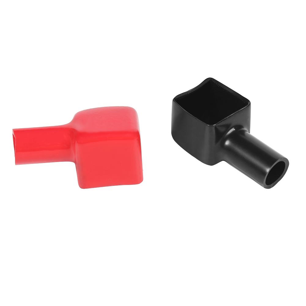 Satın alın 1 Pair Car Battery Terminal Covers Insulation Caps Red ...