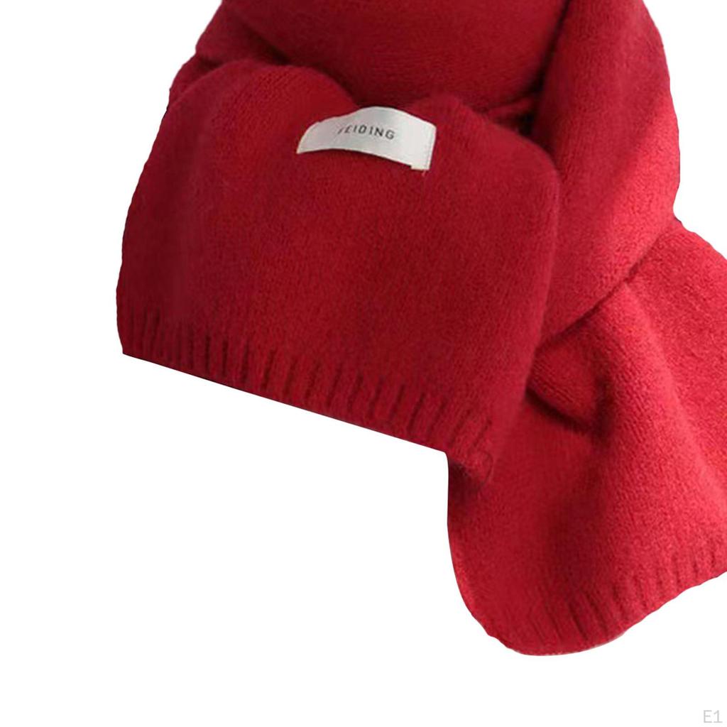 Cheap Winter Knit Scarf for Men Women, Cold Weather Wrap Scarf, Soft ...