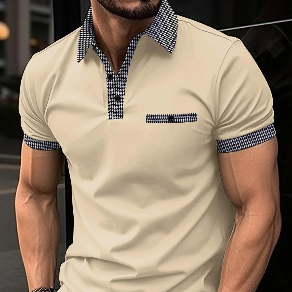 Cheap Men's Summer Fashion Multi-color Lapel Pocket Slim-fit Business ...