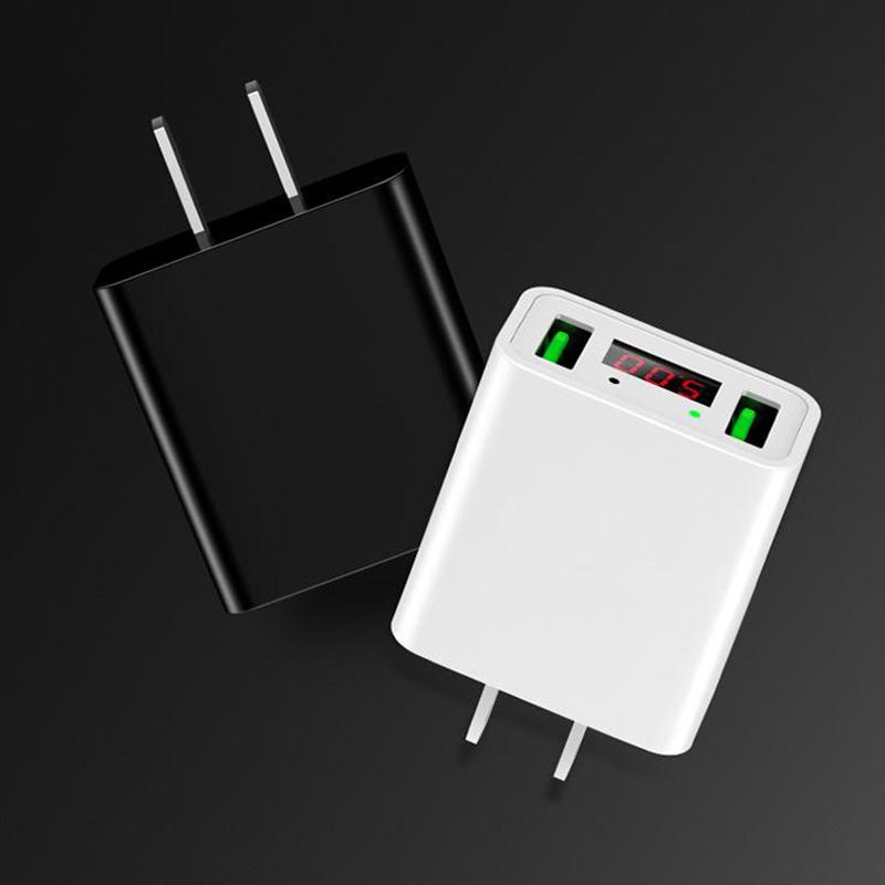 Satın alın Current Voltage Display Charger Dual Port USB Intelligent ...