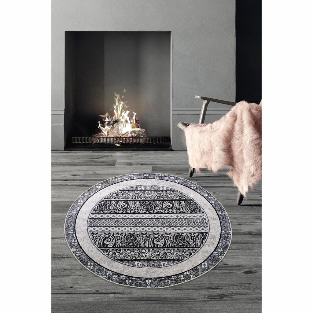 Buy Circle Nileso Printed Carpet 100x100cm at affordable prices — free ...