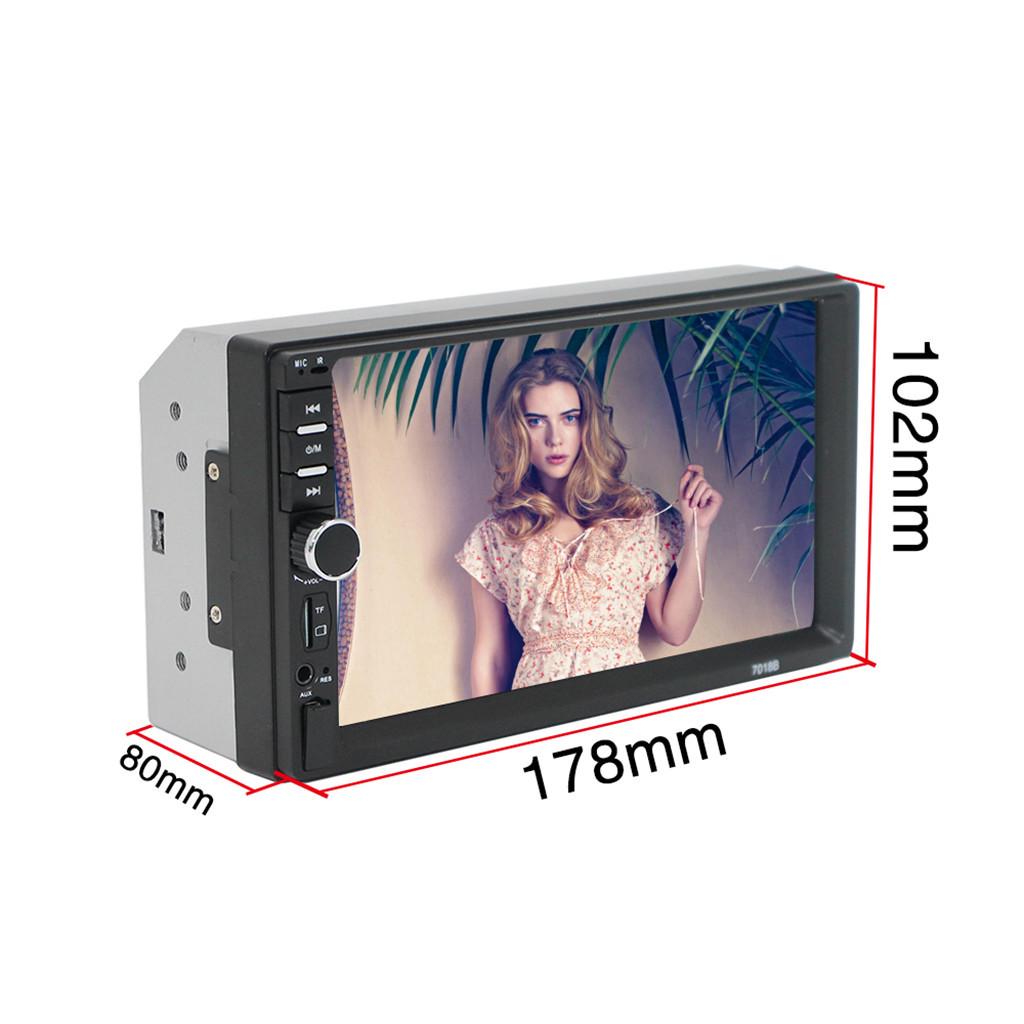 Buy 7 Inch Double 2 Din Screen Car MP5 Player Bluetooth Stereo FM Radio ...