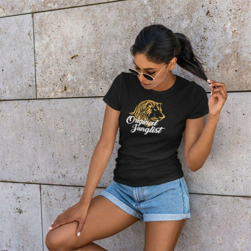 Buy Womens Original Junglist Lion T-shirts Jungle Drum N Clothes Men ...