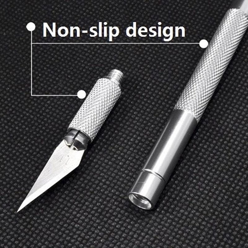 Buy 1 Exacto Knife Style + 5 Blades Hobby Multi Tool Crafts Cutting at ...