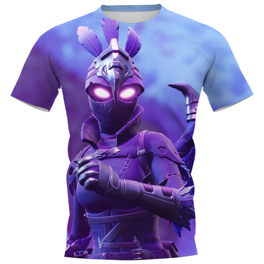 CLOOCL Hot Games Fortnite T-Shirts 3D Print Harajuku Style Round Neck ...
