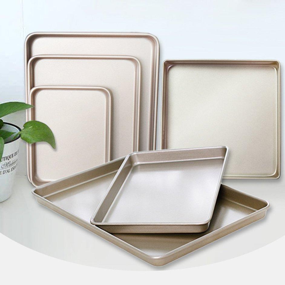 FWW Household Diy Square Baking Tray Non-Stick Cake Mold 8 Inch High ...