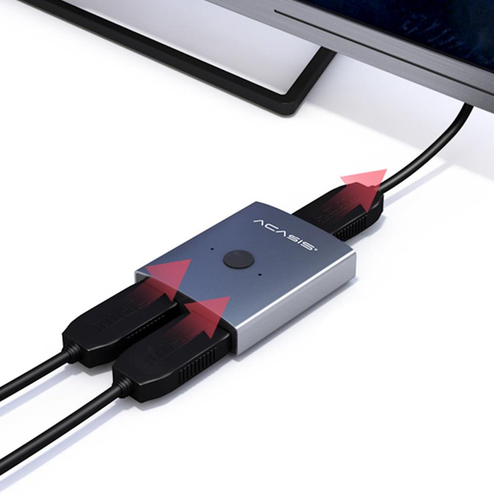 Buy ACASIS HD25 4K Bi-Direction HDMI Switcher Splitter for TV Box ...