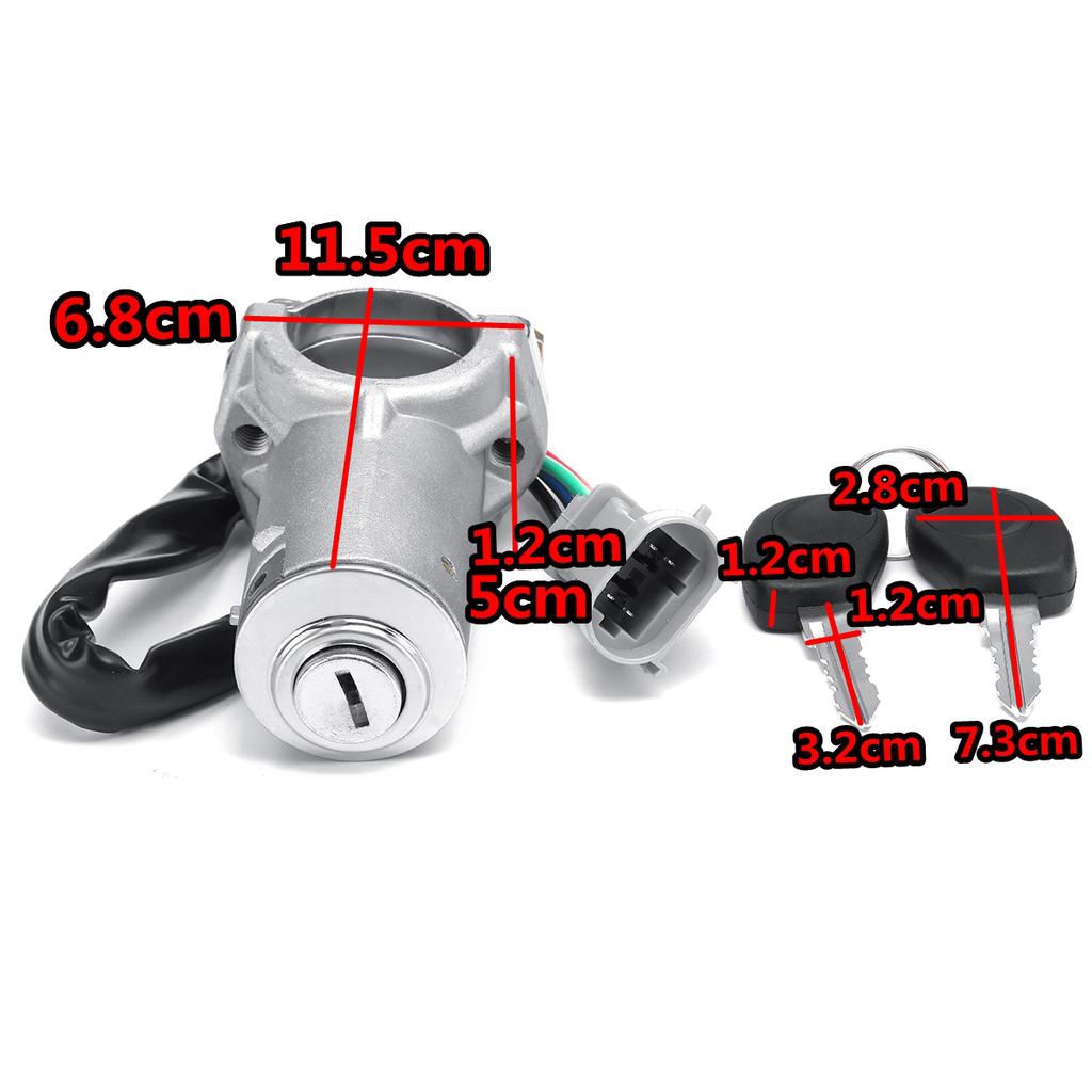 2992551 Ignition Barrel Lock Switch With 2 Keys For Iveco Daily 1999 ...