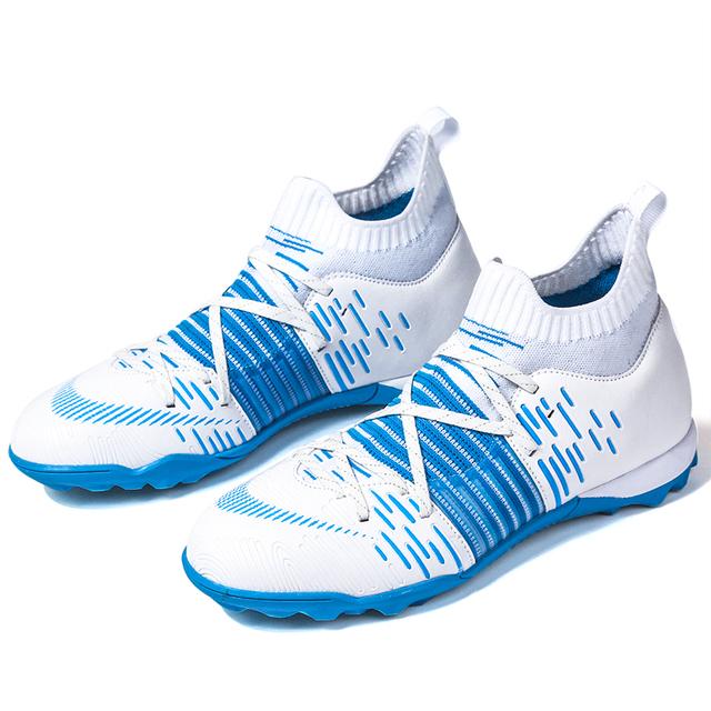 💰Cumpără Sale Mens Soccer Shoes High Ankle Football Boots Outdoor ...