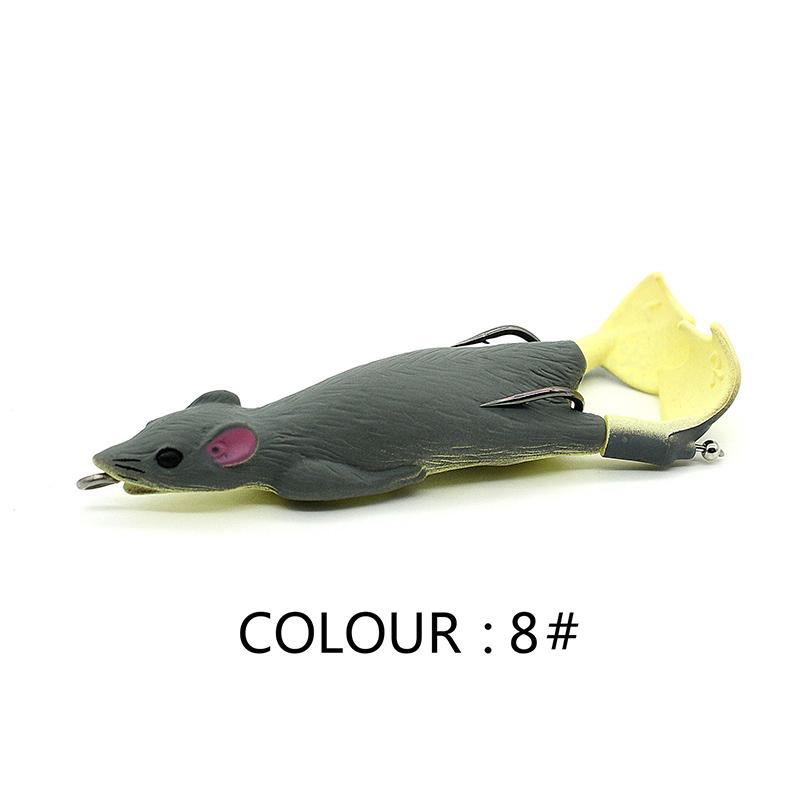 Buy Bionic Mouse Lure Bait 9cm 12g Floating Water Diving Legs Fake Lure ...