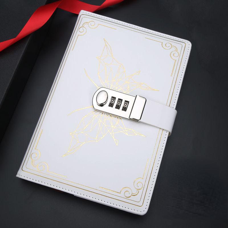 Buy Retro Password Band Lock Diary Korean Book Board Creative Noteping ...