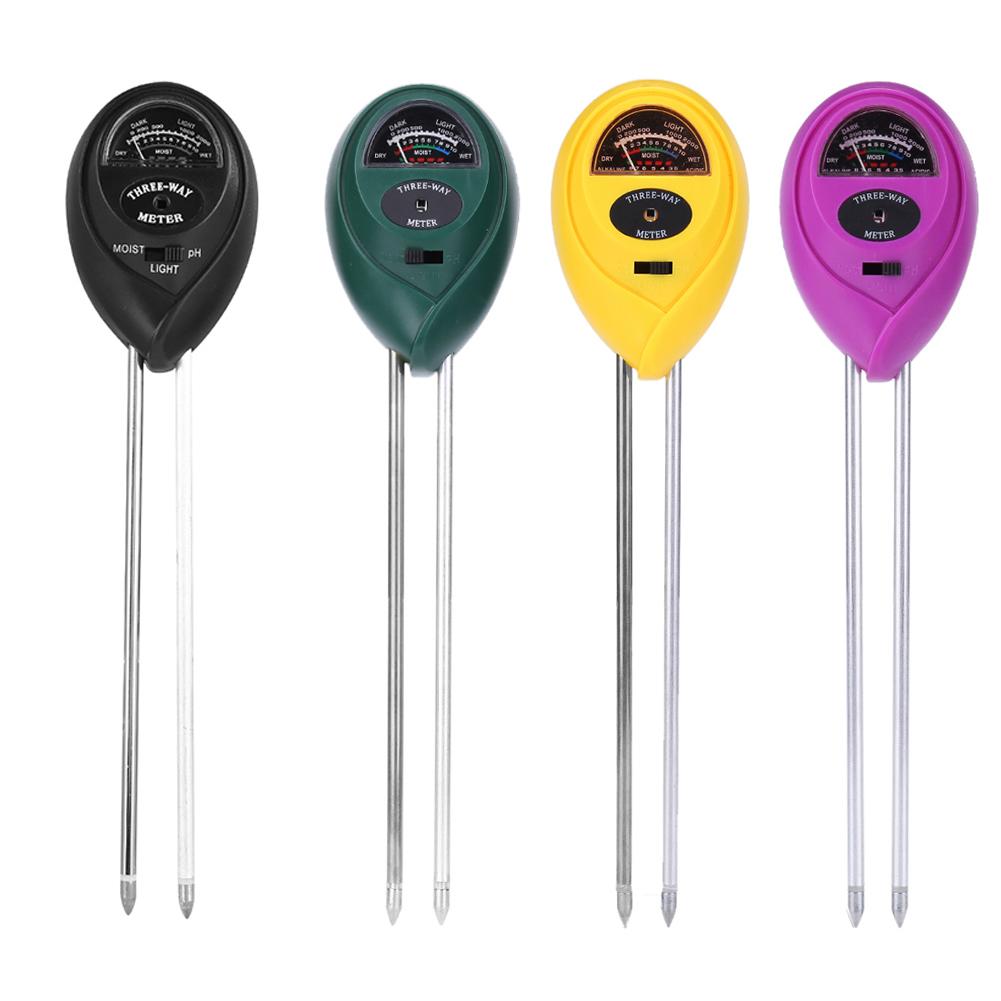 3in1 Hydroponic Analyzer Soil PH Plant Flower Growth Moisture Light ...
