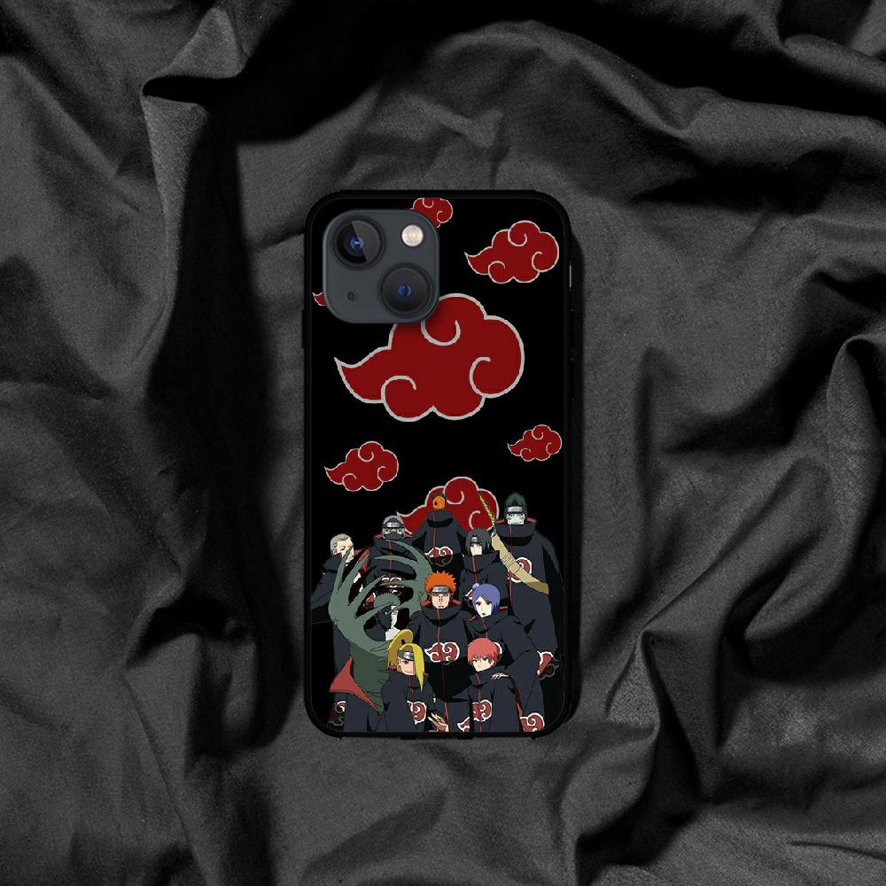 Buy Narutos Akatsuki Anime Phone Case Cover For Iphone Samsung Galaxy ...