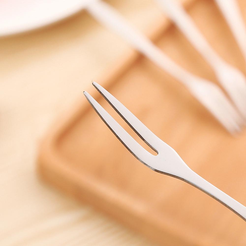 Stainless Steel Fruit Fork West Cutlery Small Fork Two Tooth Fork ...