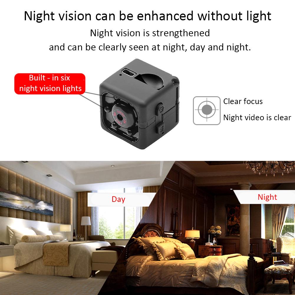 Buy SQ11 HD Micro Camera 1080p Night Vision Sensor DV DVR Camera Video ...