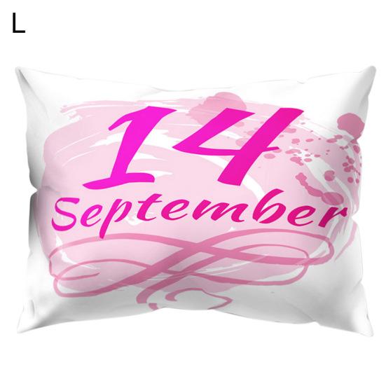 Buy Talos Letters Rectangle Linen Throw Pillow Case Cushion Cover Home ...