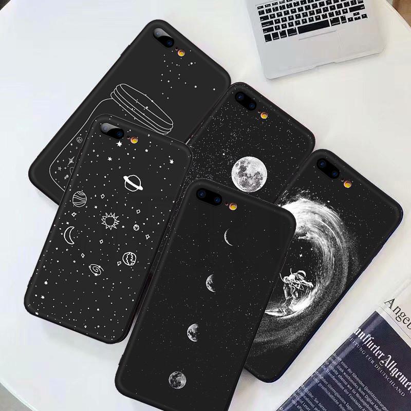 Buy Fashion Outer Space Series Pattern Soft TPU Gel Phone Back Cover ...