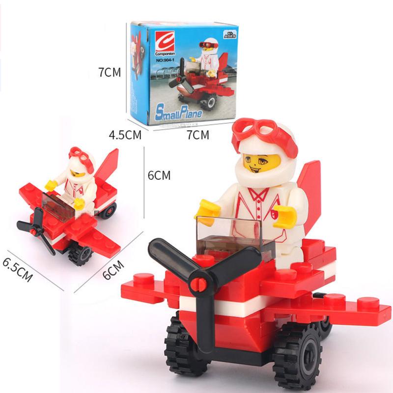 Buy Building Blocks Figures Engineer Truck Block Bricks Sets ...