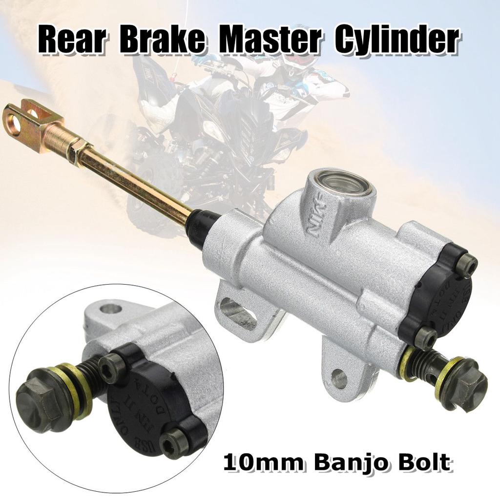 Buy Rear Brake Hydraulic Master Cylinder 10mm Banjo Bolt for Motorcycle ...