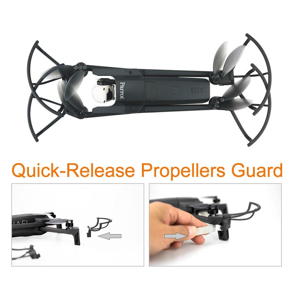 Quick-Release Bumper Protectors Lightweight Propellers Guard for Parrot ...