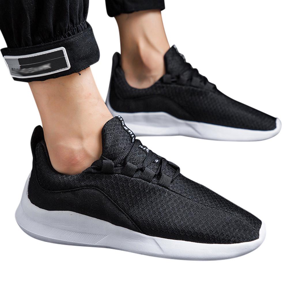 Buy Men Ultra-Light Running Shoes Mesh Breathable Lightweight Casual ...