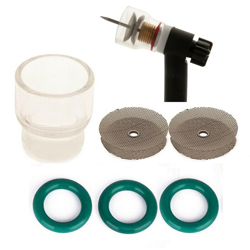6pcs#12 Glass Pyrex Cup TIG Welding-Gas Nozzle Is Suitable For WP-9 WP ...