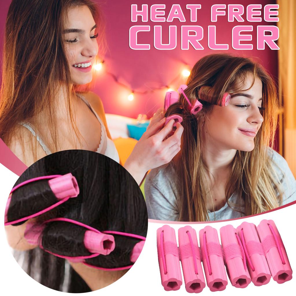 Cheap 6 Pieces Sponge Curler Large Soft Foam Styling Curler 10cm Ladies ...
