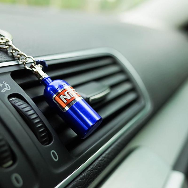 Buy Unique Metal Keychains Stash Pill Box Key Ring Mini Nitrous Oxide ...