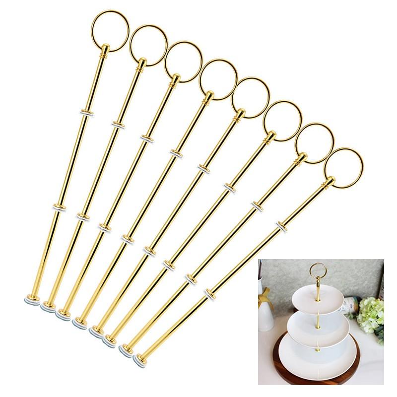 Kaufe 8pcs Set Cake Plate Stand Connector Cupcake Detachable Parts Rack ...