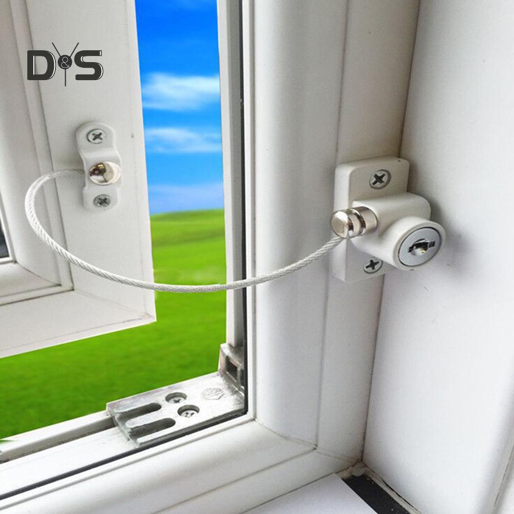 DYS TOOL SHOP Window Security Chain Lock Children Safety Anti-theft ...