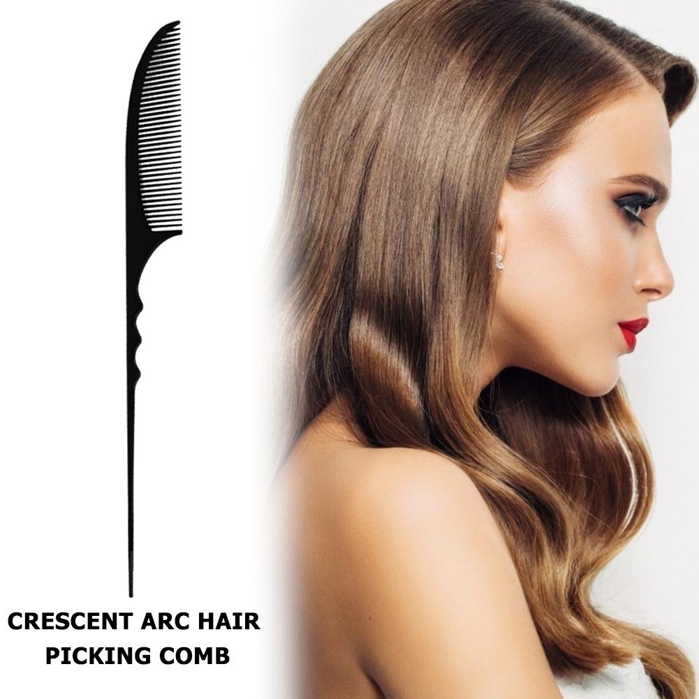 Fine-tooth Partition Pin Hairdressing Hair Styling Plastic Rat Tail ...